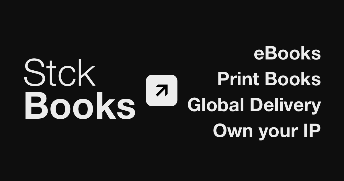 Stck Books – We help writers and publishers sell books directly to fans.